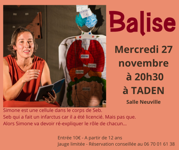 SPECTACLE - BALISE - Actualités | Mairie de Taden | Site Officiel