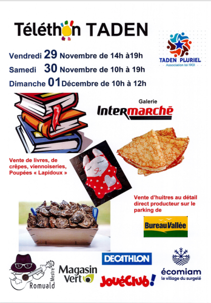 TELETHON - Actualités | Mairie de Taden | Site Officiel
